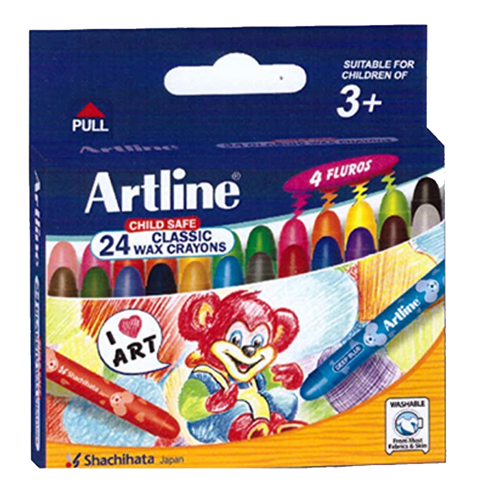 Classic Wax Crayons - Buy Artline Products on Best Price in India