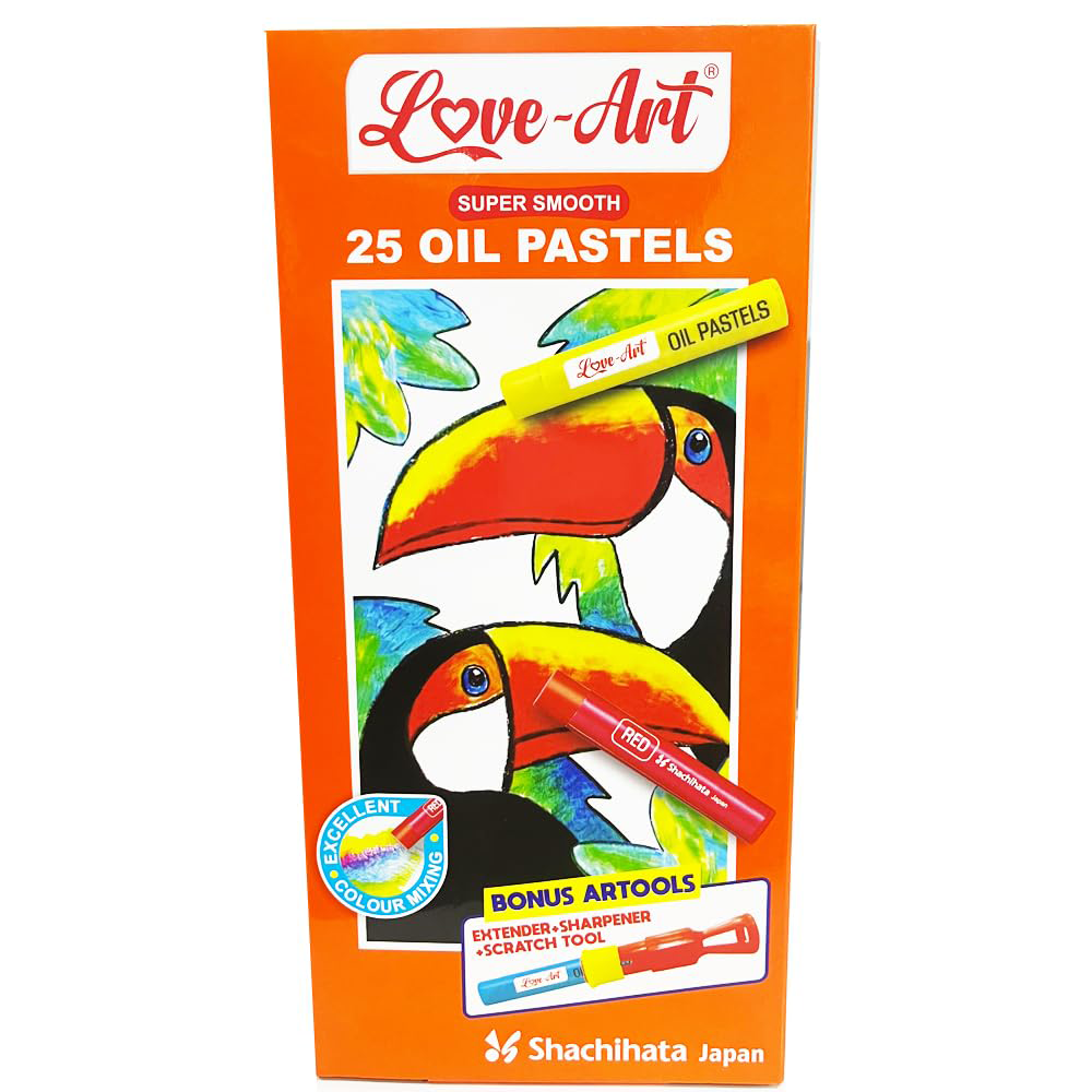 Love-Art Oil Pastels – Super-Smooth, Vibrant Colours